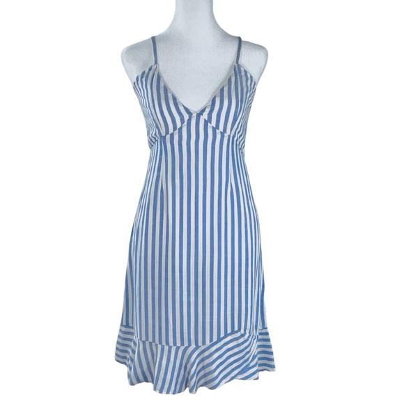 Sim & Sam | Dresses | Sim Sam Fit And Flare Mini Summer Dress Blue And ...